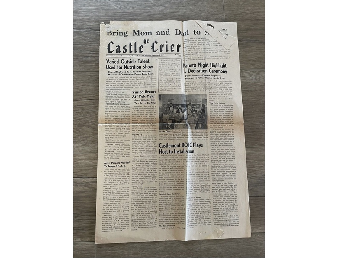 High School Newspaper Perception 1957………#56 (the 50’s) | Inquisitive Quest